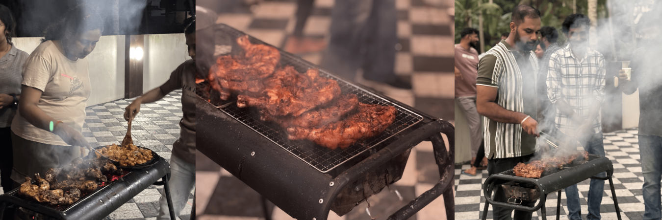 Weekend grilling session